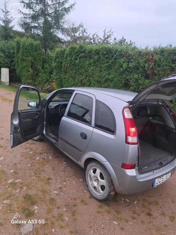 Grey Opel Meriva 2005 in Telschi, with an engine capacity of 1.70 L and mileage of 272 thousand km for 650 €, photo 8 on AUTOMOTO.COM.LV