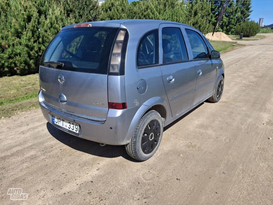 Pelēks Opel Meriva 2006 Mažeikiai, ar dzinēja tilpumu 1.70 L un nobraukumu 226 tūkst. km par 850 €, foto 4 vietnē AUTOMOTO.COM.LV