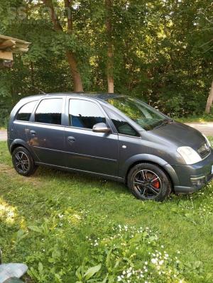 Pelēks Opel Meriva 2006 Tukums, ar dzinēja tilpumu 1.70 L un nobraukumu 339 tūkst. km par 1400 €, foto  vietnē AUTOMOTO.COM.LV