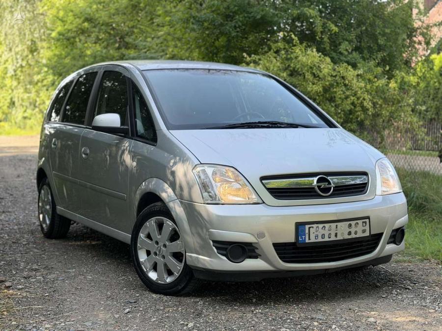 Pelēks Opel Meriva 2006 Viļņa, ar dzinēja tilpumu 1.36 L un nobraukumu 262 tūkst. km par 999 €, foto 1 vietnē AUTOMOTO.COM.LV