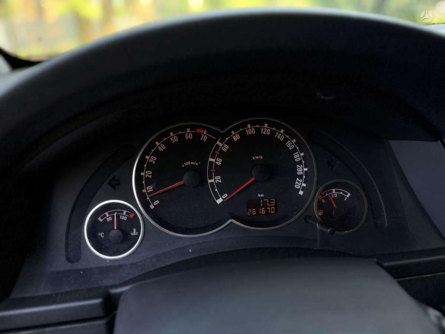 Pelēks Opel Meriva 2006 Viļņa, ar dzinēja tilpumu 1.36 L un nobraukumu 262 tūkst. km par 999 €, foto 23 vietnē AUTOMOTO.COM.LV
