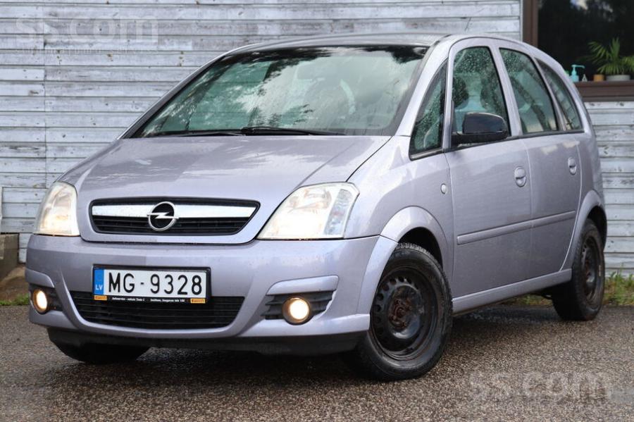 Pelēks Opel Meriva 2006 Valmiera, ar dzinēja tilpumu 1.40 L un nobraukumu 190 tūkst. km par 1800 €, foto 1 vietnē AUTOMOTO.COM.LV
