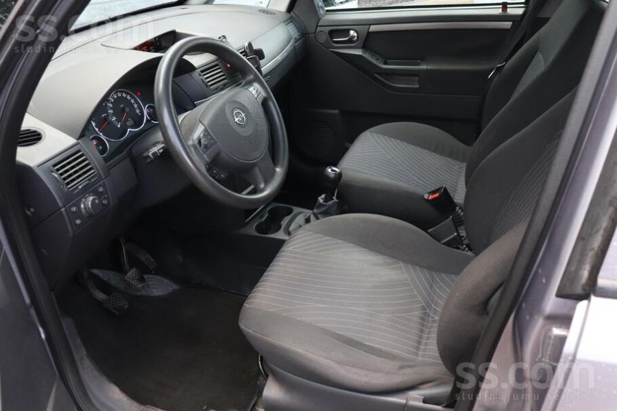 Pelēks Opel Meriva 2006 Valmiera, ar dzinēja tilpumu 1.40 L un nobraukumu 190 tūkst. km par 1800 €, foto 11 vietnē AUTOMOTO.COM.LV