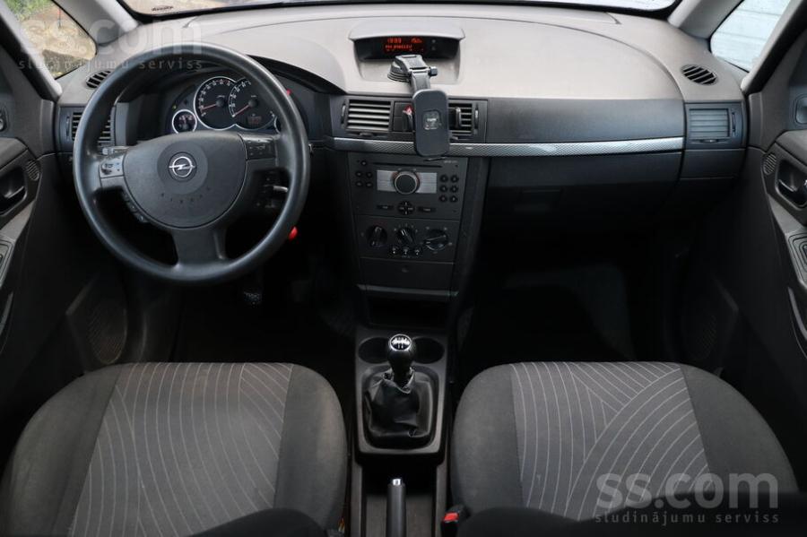 Pelēks Opel Meriva 2006 Valmiera, ar dzinēja tilpumu 1.40 L un nobraukumu 190 tūkst. km par 1800 €, foto 13 vietnē AUTOMOTO.COM.LV