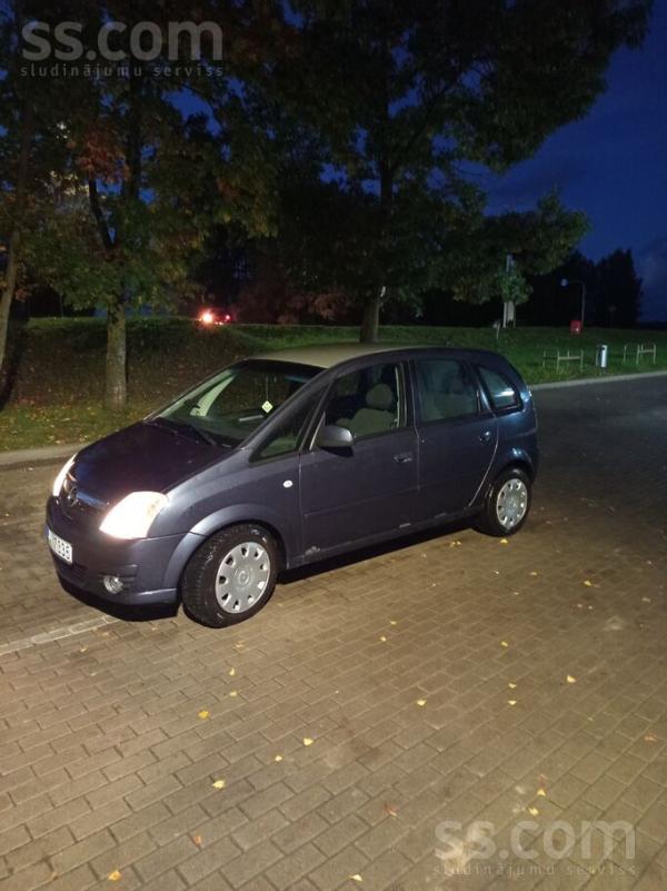 Pelēks Opel Meriva 2006 Dobele, ar dzinēja tilpumu 1.70 L un nobraukumu 0 tūkst. km par 500 €, foto 4 vietnē AUTOMOTO.COM.LV