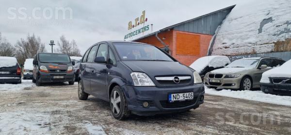 Pelēks Opel Meriva 2007 Valmiera, ar dzinēja tilpumu 1.70 L un nobraukumu 297 tūkst. km par 1400 €, foto 1 vietnē AUTOMOTO.COM.LV