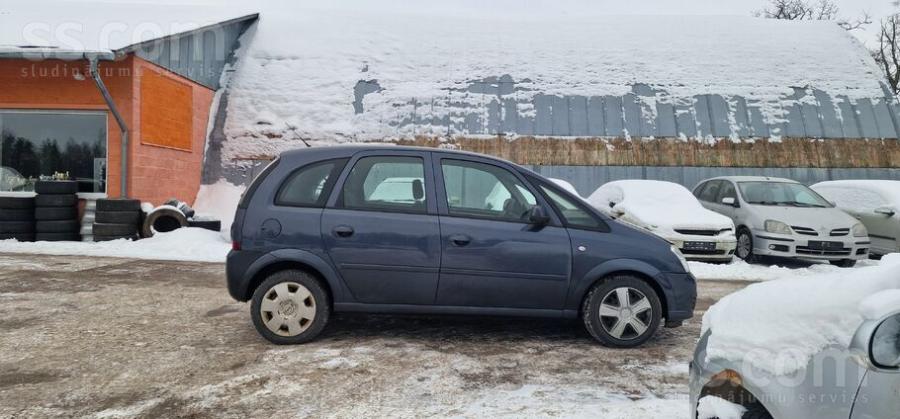 Pelēks Opel Meriva 2007 Valmiera, ar dzinēja tilpumu 1.70 L un nobraukumu 297 tūkst. km par 1400 €, foto 3 vietnē AUTOMOTO.COM.LV