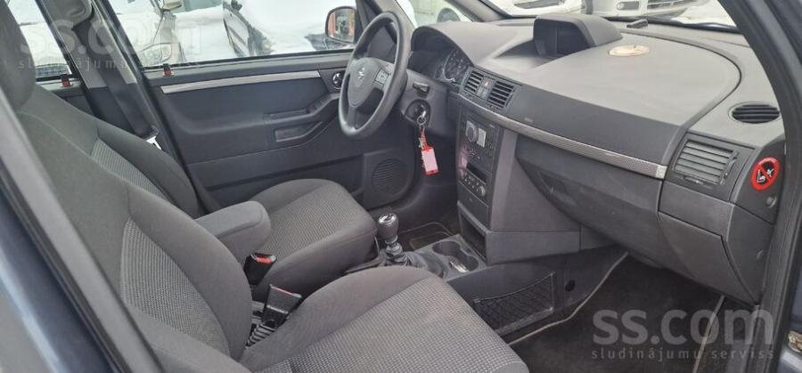 Pelēks Opel Meriva 2007 Valmiera, ar dzinēja tilpumu 1.70 L un nobraukumu 297 tūkst. km par 1400 €, foto 10 vietnē AUTOMOTO.COM.LV