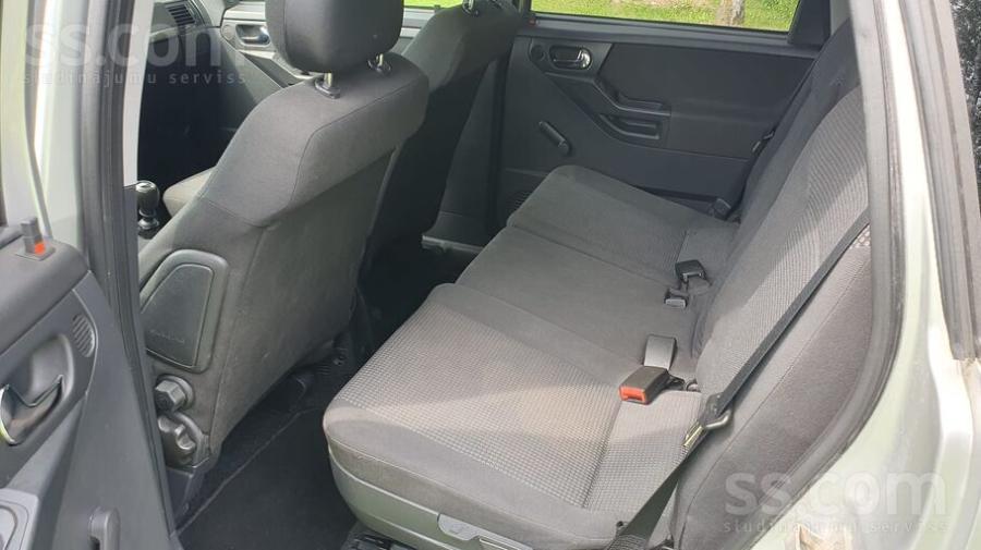 Pelēks Opel Meriva 2007 Dobele, ar dzinēja tilpumu 1.70 L un nobraukumu 289 tūkst. km par 1000 €, foto 6 vietnē AUTOMOTO.COM.LV