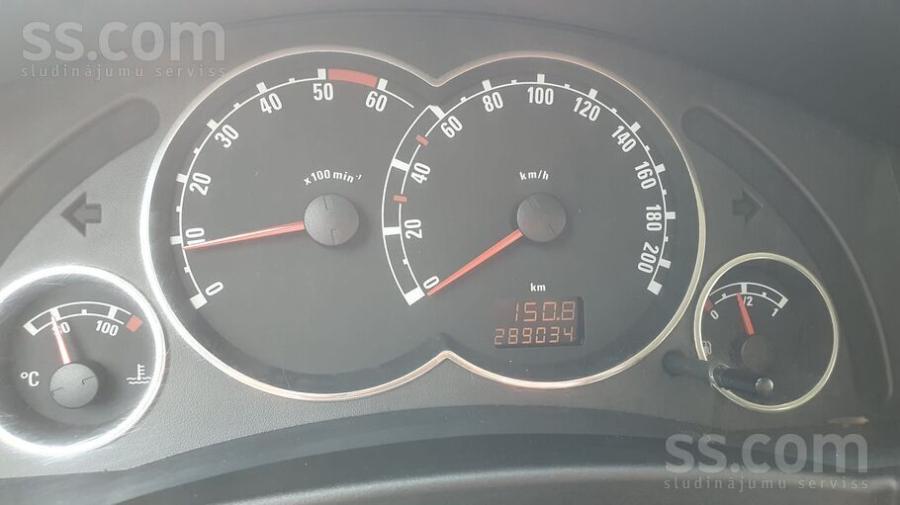 Pelēks Opel Meriva 2007 Dobele, ar dzinēja tilpumu 1.70 L un nobraukumu 289 tūkst. km par 1000 €, foto 7 vietnē AUTOMOTO.COM.LV