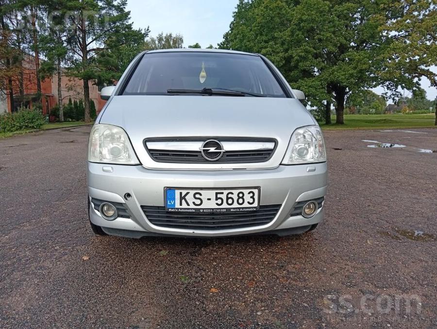 Grey Opel Meriva 2007 in Saldus, with an engine capacity of 1.70 L and mileage of 309 thousand km for 1650 €, photo 1 on AUTOMOTO.COM.LV