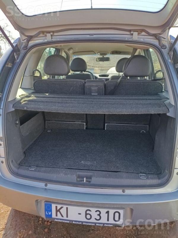 Pelēks Opel Meriva 2008 Krāslava, ar dzinēja tilpumu 1.60 L un nobraukumu 201 tūkst. km par 1800 €, foto 4 vietnē AUTOMOTO.COM.LV