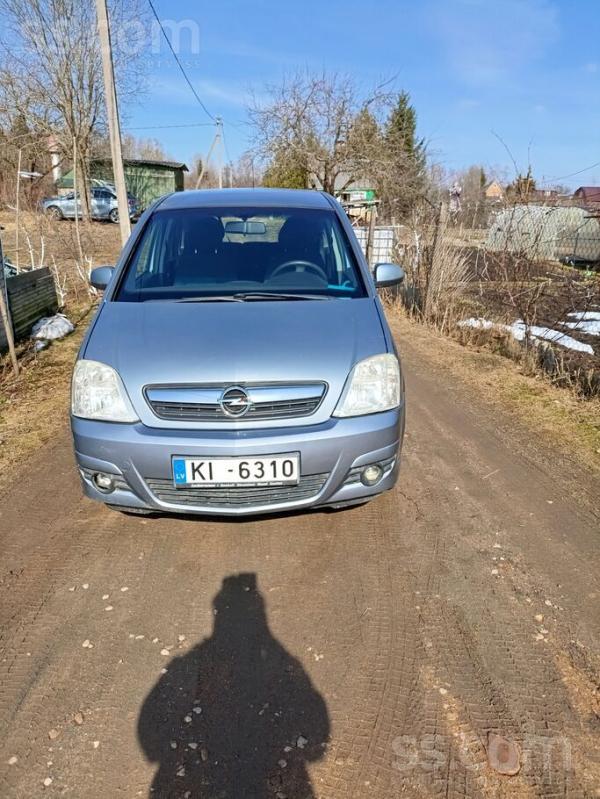 Pelēks Opel Meriva 2008 Krāslava, ar dzinēja tilpumu 1.60 L un nobraukumu 201 tūkst. km par 1800 €, foto 6 vietnē AUTOMOTO.COM.LV
