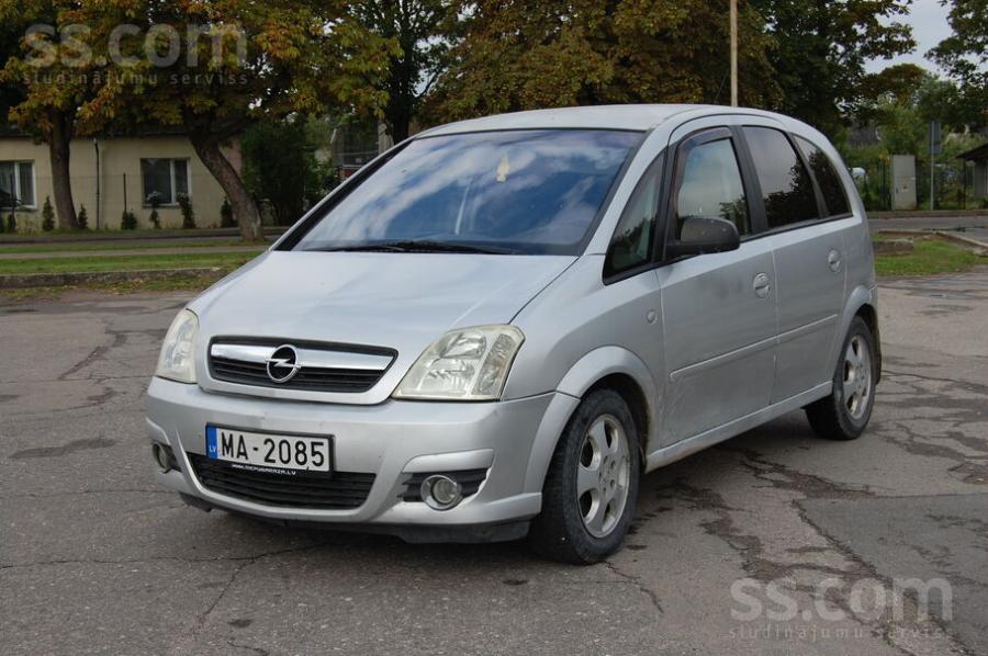 Pelēks Opel Meriva 2008 Bauska, ar dzinēja tilpumu 1.70 L un nobraukumu 326 tūkst. km par 1300 €, foto 1 vietnē AUTOMOTO.COM.LV