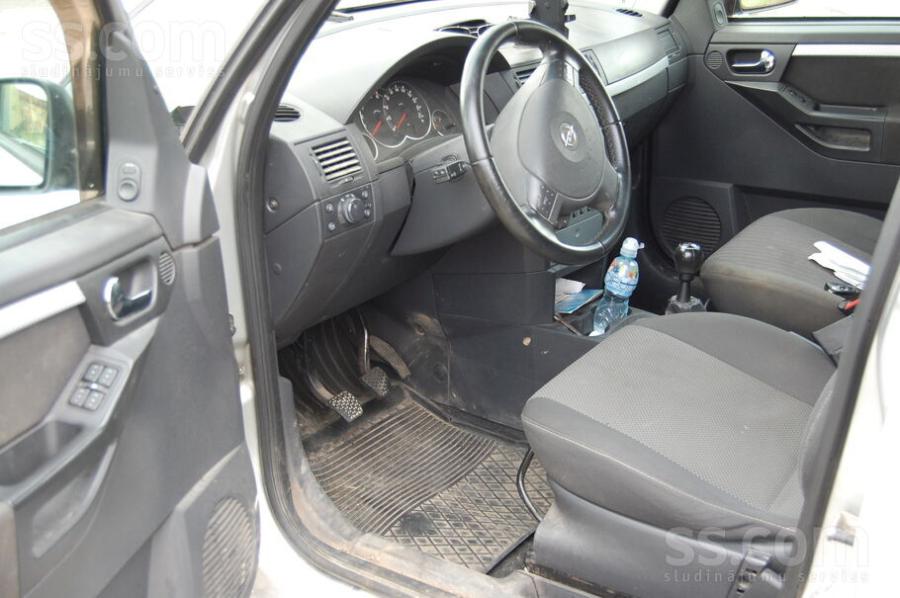 Pelēks Opel Meriva 2008 Bauska, ar dzinēja tilpumu 1.70 L un nobraukumu 326 tūkst. km par 1300 €, foto 8 vietnē AUTOMOTO.COM.LV