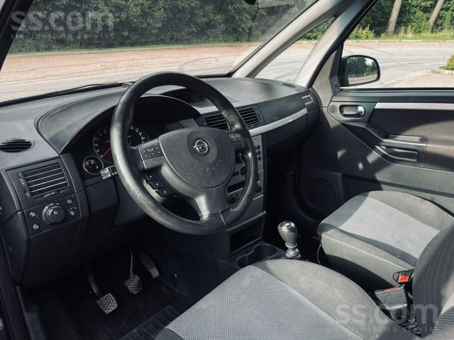 Grey Opel Meriva 2008 in Ventspils, with an engine capacity of 1.70 L and mileage of 270 thousand km for 1100 €, photo 7 on AUTOMOTO.COM.LV