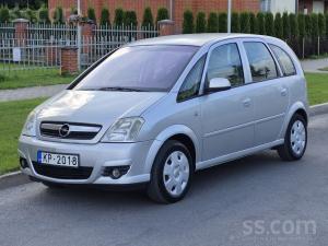 Pelēks Opel Meriva 2008 Rīga, ar dzinēja tilpumu 1.30 L un nobraukumu 220 tūkst. km par 1350 €, foto  vietnē AUTOMOTO.COM.LV