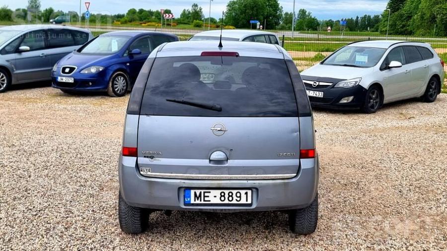 Pelēks Opel Meriva 2010 Cēsis, ar dzinēja tilpumu 1.70 L un nobraukumu 429 tūkst. km par 1300 €, foto 7 vietnē AUTOMOTO.COM.LV