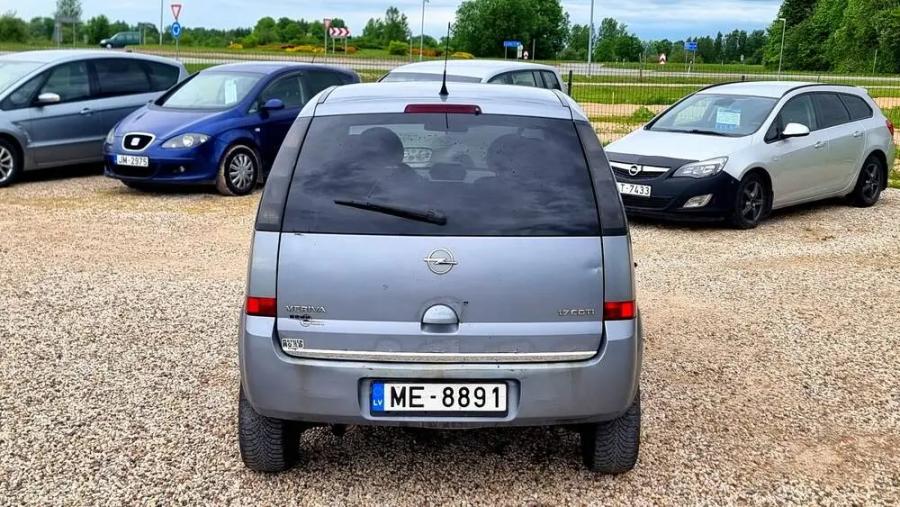 Pelēks Opel Meriva 2010 Cēsis, ar dzinēja tilpumu 1.70 L un nobraukumu 429 tūkst. km par 1300 €, foto 7 vietnē AUTOMOTO.COM.LV