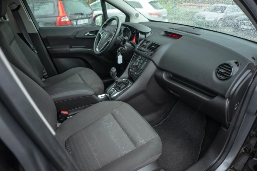 Pelēks Opel Meriva 2010 Rīga, ar dzinēja tilpumu 1.40 L un nobraukumu 220 tūkst. km par 4850 €, foto 17 vietnē AUTOMOTO.COM.LV