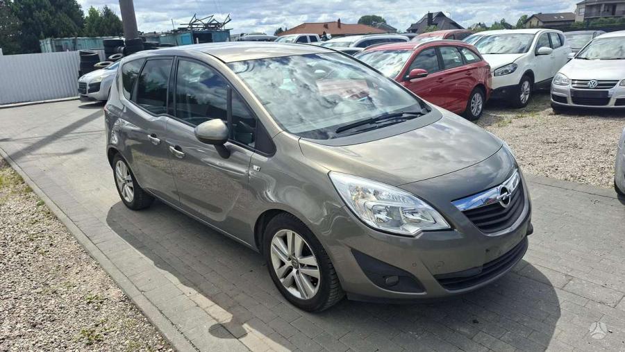Pelēks Opel Meriva 2010 Kauņa, ar dzinēja tilpumu 1.30 L un nobraukumu 290 tūkst. km par 2900 €, foto 6 vietnē AUTOMOTO.COM.LV