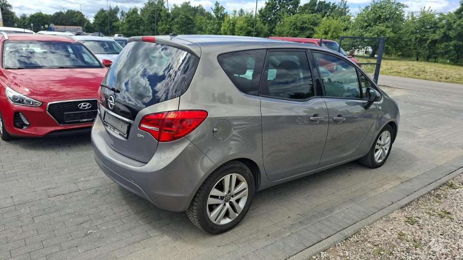 Pelēks Opel Meriva 2010 Kauņa, ar dzinēja tilpumu 1.30 L un nobraukumu 290 tūkst. km par 2900 €, foto 8 vietnē AUTOMOTO.COM.LV