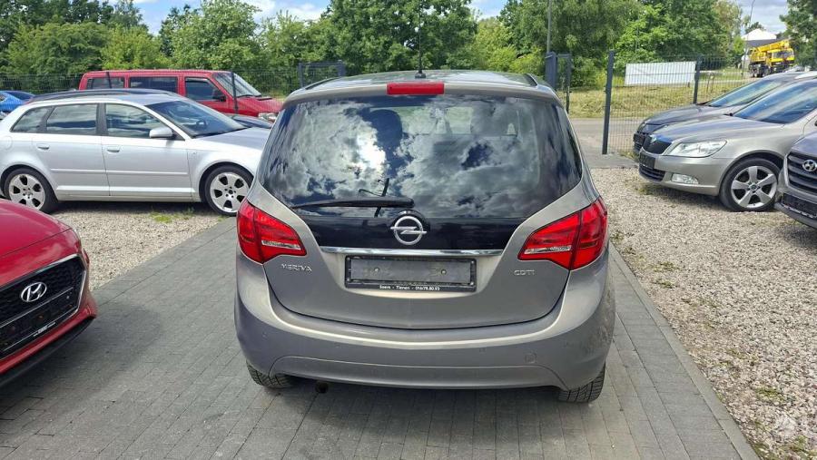 Pelēks Opel Meriva 2010 Kauņa, ar dzinēja tilpumu 1.30 L un nobraukumu 290 tūkst. km par 2900 €, foto 9 vietnē AUTOMOTO.COM.LV
