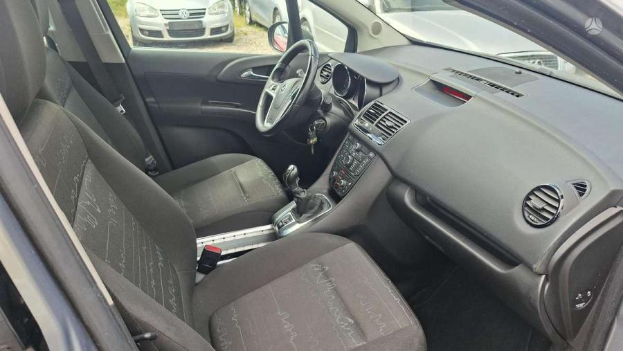 Pelēks Opel Meriva 2010 Kauņa, ar dzinēja tilpumu 1.30 L un nobraukumu 290 tūkst. km par 2900 €, foto 13 vietnē AUTOMOTO.COM.LV