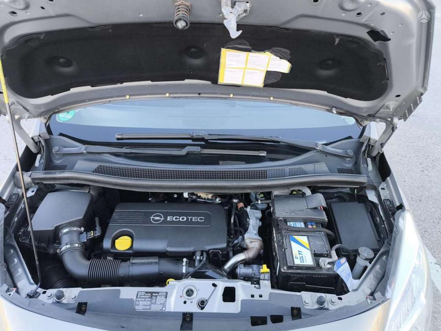 Grey Opel Meriva 2010 in Vilnius, with an engine capacity of 1.69 L and mileage of 196 thousand km for 2950 €, photo 23 on AUTOMOTO.COM.LV