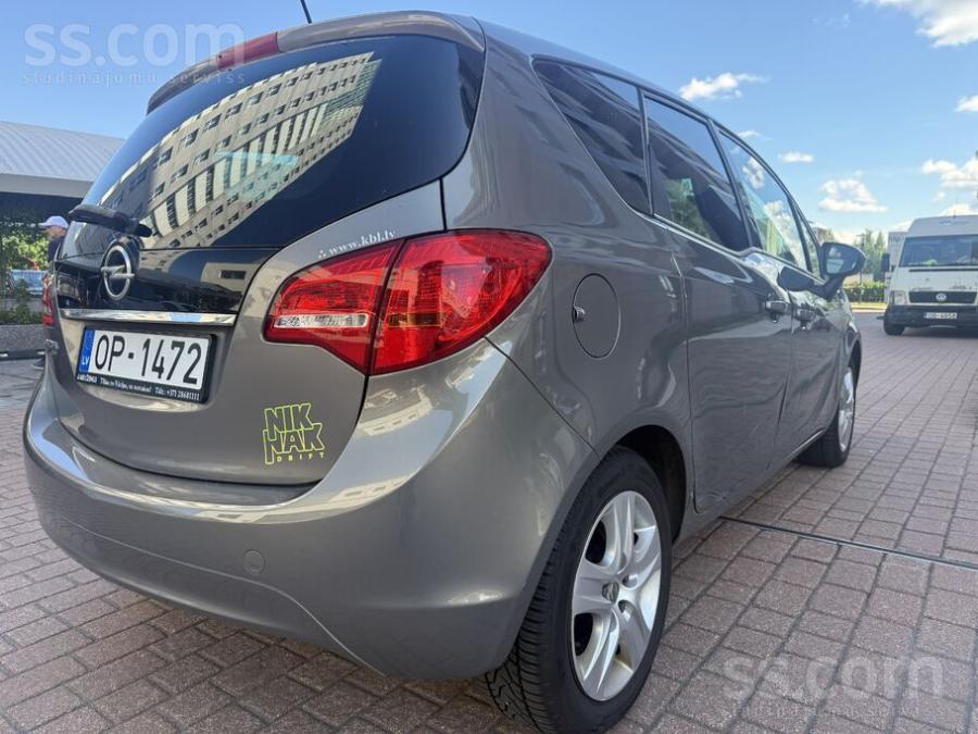 Pelēks Opel Meriva 2011 Rīga, ar dzinēja tilpumu 1.40 L un nobraukumu 0 tūkst. km par 5500 €, foto 7 vietnē AUTOMOTO.COM.LV