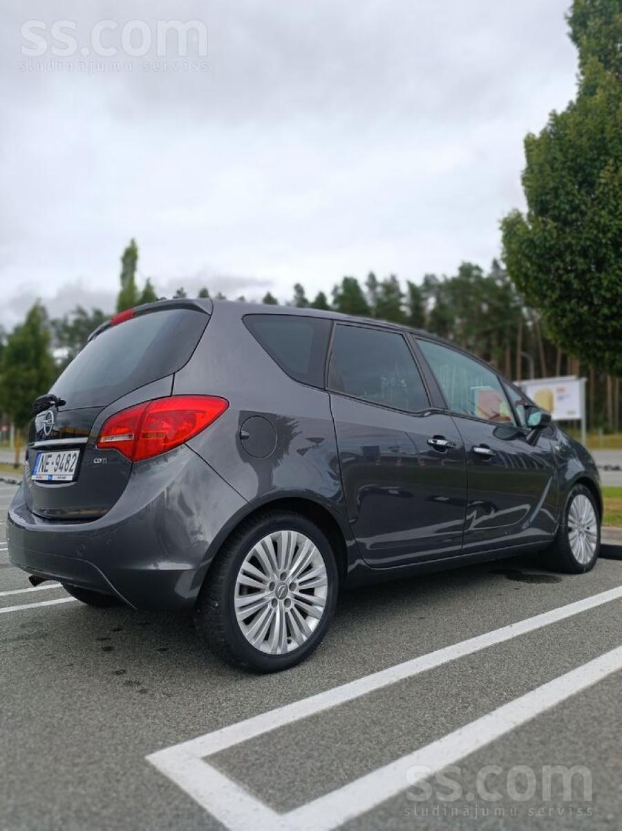 Pelēks Opel Meriva 2011 Rīga, ar dzinēja tilpumu 1.70 L un nobraukumu 166 tūkst. km par 4850 €, foto 4 vietnē AUTOMOTO.COM.LV