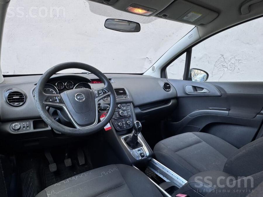 Pelēks Opel Meriva 2011 Rīga, ar dzinēja tilpumu 1.40 L un nobraukumu 251 tūkst. km par 3290 €, foto 12 vietnē AUTOMOTO.COM.LV