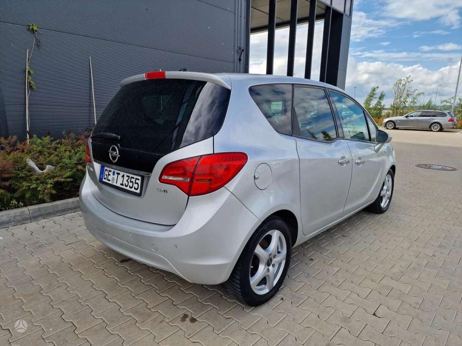 Серый Опель Мерива 2011 в Вильнюс, объемом двигателя 1.70 л и пробегом 2 тыс. км за 3999 €, фото 7 на AUTOMOTO.COM.LV