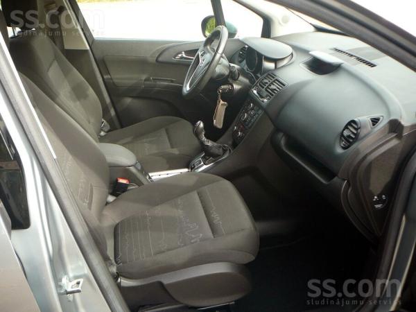 Pelēks Opel Meriva 2011 Cēsis, ar dzinēja tilpumu 1.40 L un nobraukumu 0 tūkst. km par 4490 €, foto 10 vietnē AUTOMOTO.COM.LV