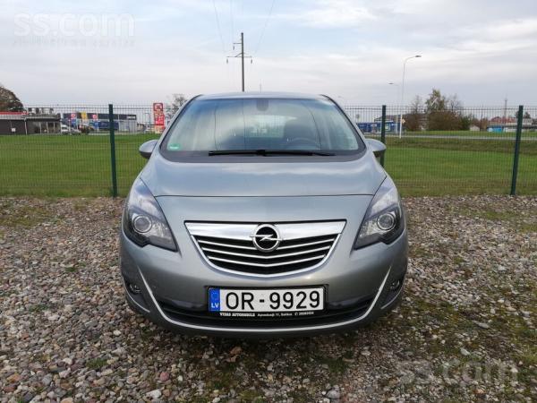 Grey Opel Meriva 2011 in Saldus, with an engine capacity of 1.40 L and mileage of 74 thousand km for 4999 €, photo 6 on AUTOMOTO.COM.LV