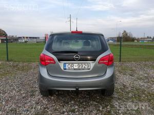 Grey Opel Meriva 2011 in Saldus, with an engine capacity of 1.40 L and mileage of 74 thousand km for 4999 €, photo 7 on AUTOMOTO.COM.LV
