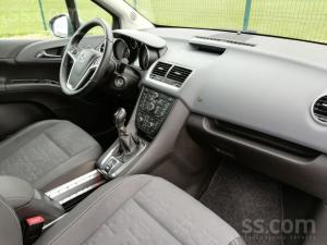 Grey Opel Meriva 2011 in Saldus, with an engine capacity of 1.40 L and mileage of 74 thousand km for 4999 €, photo 9 on AUTOMOTO.COM.LV