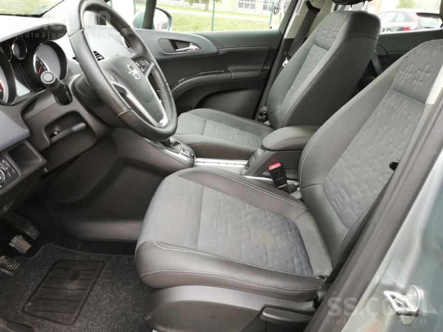 Grey Opel Meriva 2011 in Saldus, with an engine capacity of 1.40 L and mileage of 74 thousand km for 4999 €, photo 17 on AUTOMOTO.COM.LV
