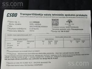 Grey Opel Meriva 2011 in Saldus, with an engine capacity of 1.40 L and mileage of 74 thousand km for 4999 €, photo 22 on AUTOMOTO.COM.LV