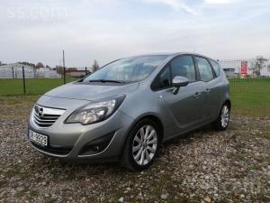 Grey Opel Meriva 2011 in Saldus, with an engine capacity of 1.40 L and mileage of 74 thousand km for 4999 €, photo 24 on AUTOMOTO.COM.LV