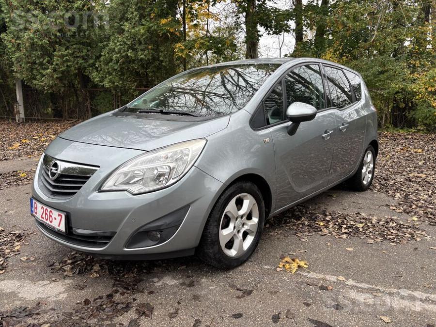 Pelēks Opel Meriva 2011 Ogre, ar dzinēja tilpumu 1.40 L un nobraukumu 174 tūkst. km par 4200 €, foto 4 vietnē AUTOMOTO.COM.LV