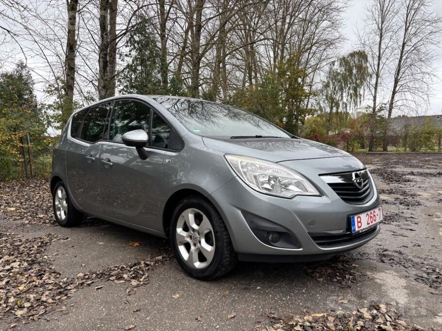 Pelēks Opel Meriva 2011 Ogre, ar dzinēja tilpumu 1.40 L un nobraukumu 174 tūkst. km par 4200 €, foto 5 vietnē AUTOMOTO.COM.LV