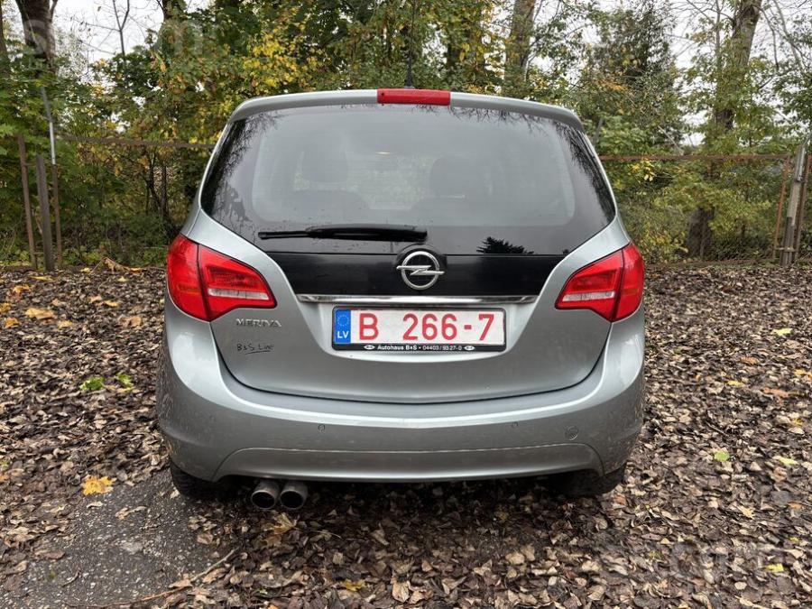 Pelēks Opel Meriva 2011 Ogre, ar dzinēja tilpumu 1.40 L un nobraukumu 174 tūkst. km par 4200 €, foto 7 vietnē AUTOMOTO.COM.LV