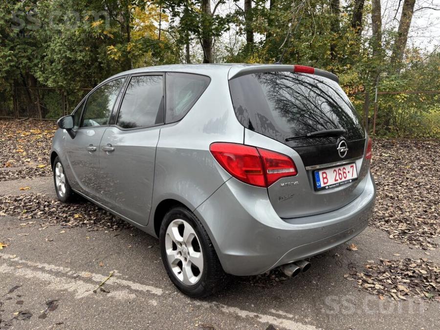Pelēks Opel Meriva 2011 Ogre, ar dzinēja tilpumu 1.40 L un nobraukumu 174 tūkst. km par 4200 €, foto 8 vietnē AUTOMOTO.COM.LV