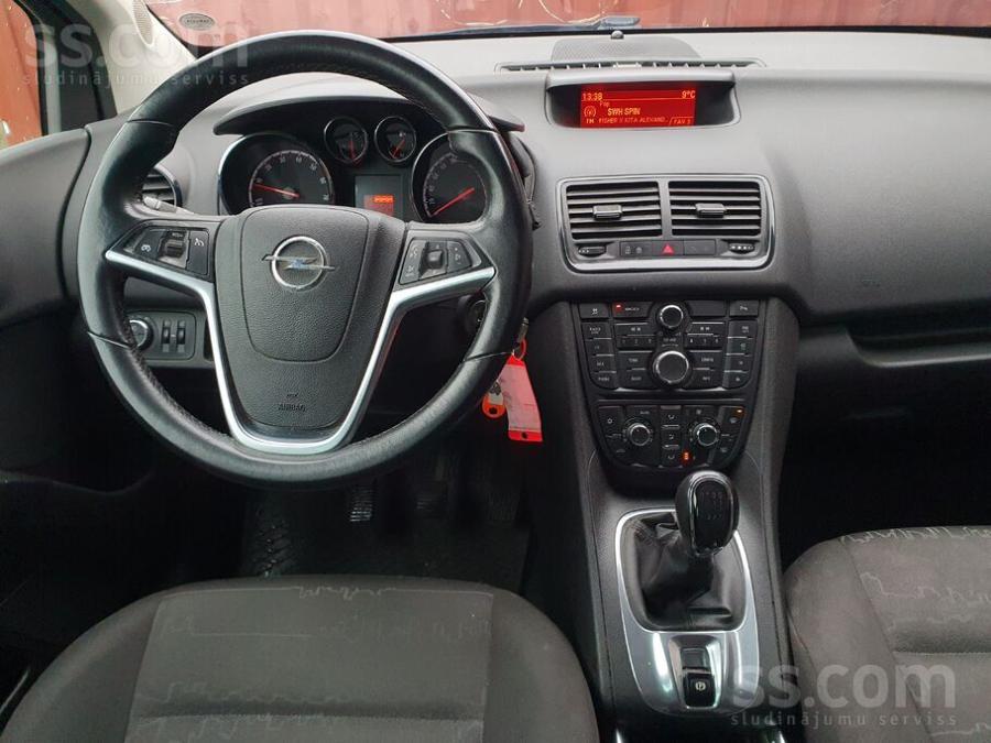 Pelēks Opel Meriva 2012 Liepāja, ar dzinēja tilpumu 1.40 L un nobraukumu 235 tūkst. km par 5950 €, foto 6 vietnē AUTOMOTO.COM.LV