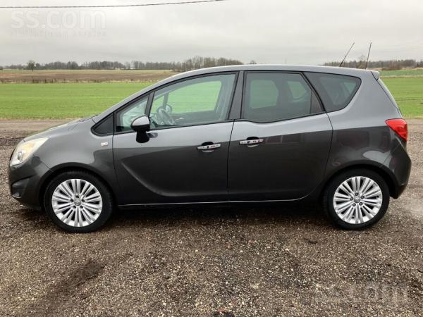 Pelēks Opel Meriva 2012 Talsi, ar dzinēja tilpumu 1.70 L un nobraukumu 272 tūkst. km par 5500 €, foto 6 vietnē AUTOMOTO.COM.LV