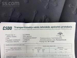 Серый Опель Мерива 2012 в Талси, объемом двигателя 1.70 л и пробегом 272 тыс. км за 5500 €, фото 18 на AUTOMOTO.COM.LV