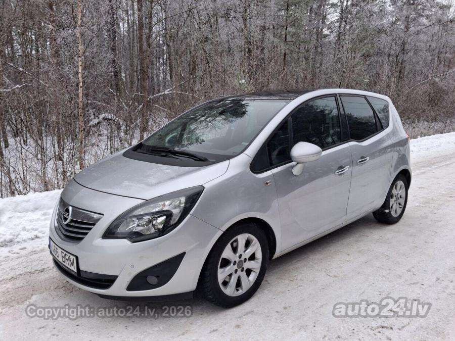 Grey Opel Meriva 2012 in Tallinn, with an engine capacity of 1.70 L and mileage of 216 thousand km for 4490 €, photo 4 on AUTOMOTO.COM.LV