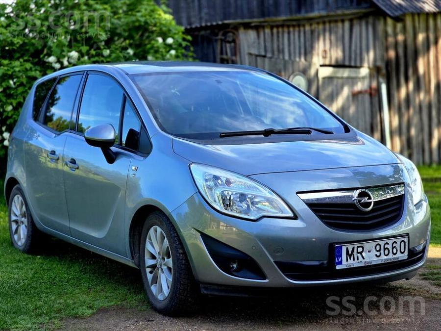 Pelēks Opel Meriva 2012 Madona, ar dzinēja tilpumu 1.70 L un nobraukumu 219 tūkst. km par 4500 €, foto 1 vietnē AUTOMOTO.COM.LV