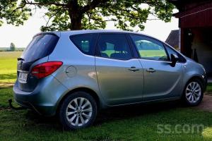Pelēks Opel Meriva 2012 Madona, ar dzinēja tilpumu 1.70 L un nobraukumu 219 tūkst. km par 4500 €, foto 5 vietnē AUTOMOTO.COM.LV